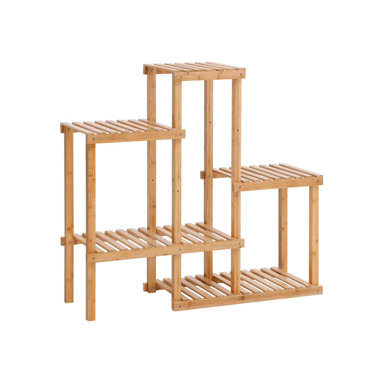 Bamboo Multi Storage Rack