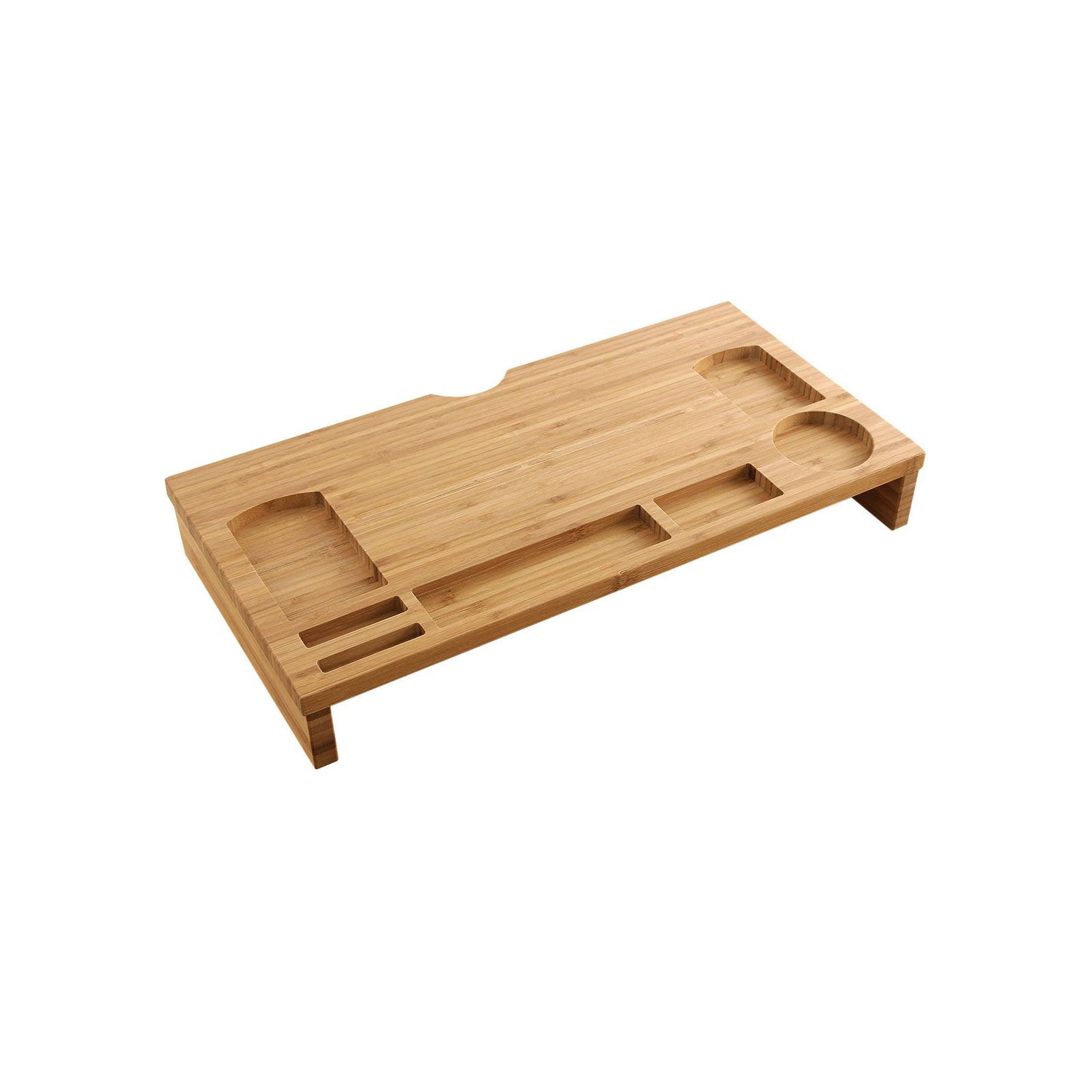 Songmics Bamboo Monitor Stand at Judith Naylor blog
